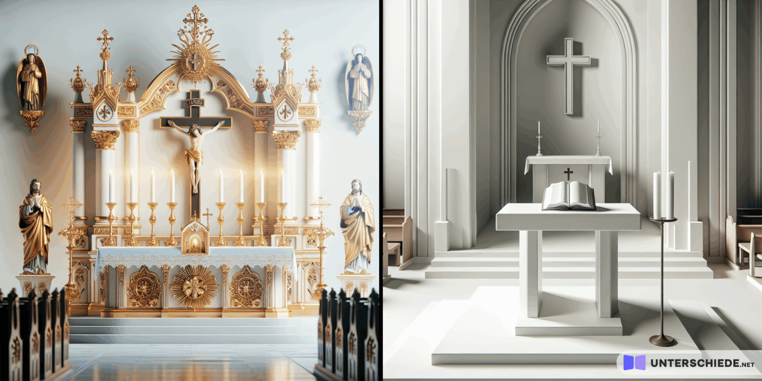 Unterschied katholisch und evangelisch